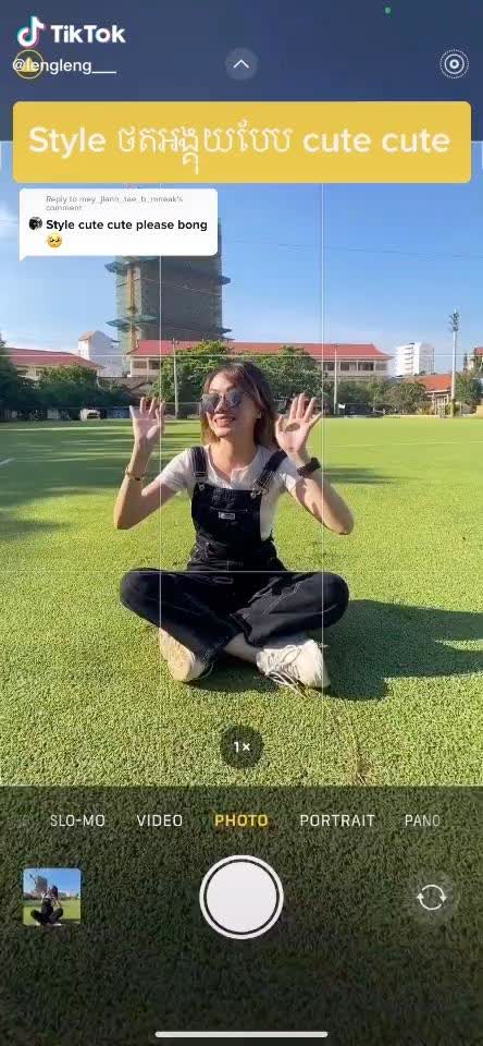 របៀបថតរូប Cute Cute 🥰 🥰 Tnaot