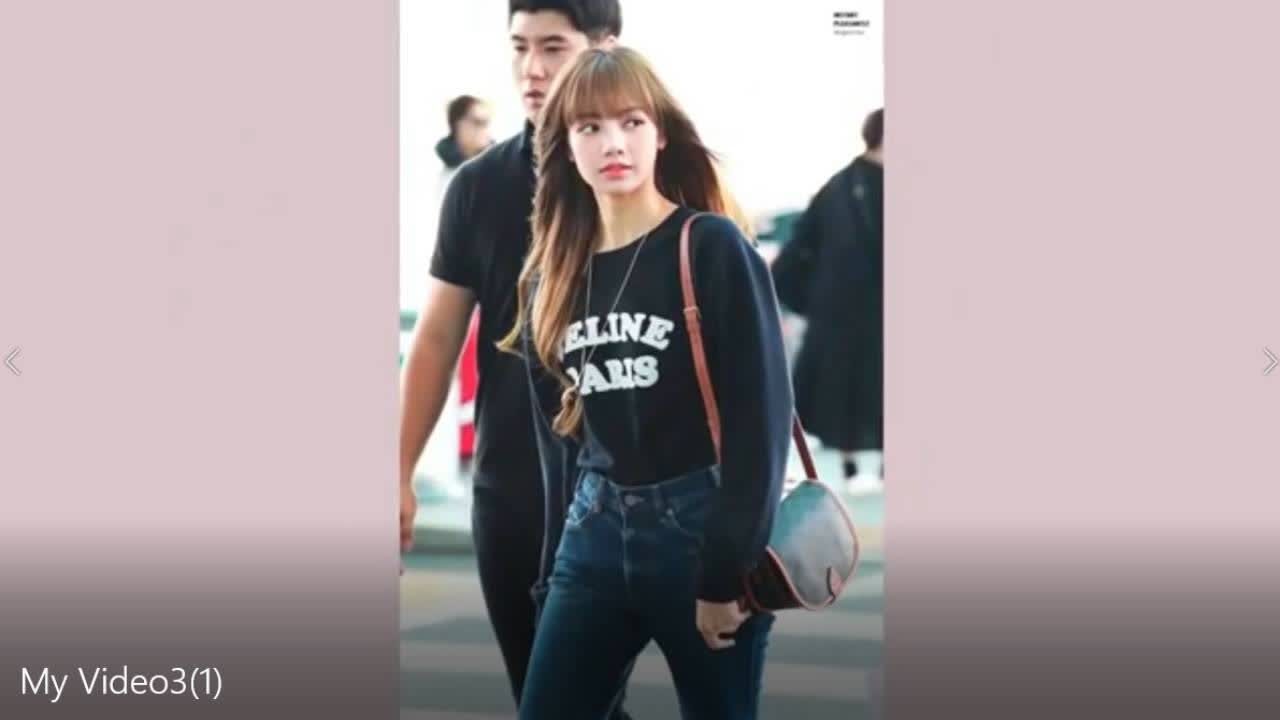 Cute សន្លប់! ធ្វើខ្លួនតាម Style អាវ Hoodie Lisa នៅ Airport💓 - TNAOT