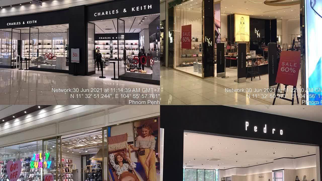 អ្នកជំងឺ Covid-19 មានគ្នា ២ នាក់ចូលដើរចូលមើលឡើងចម្រុះហាងក្នុងផ្សារ AEON ...