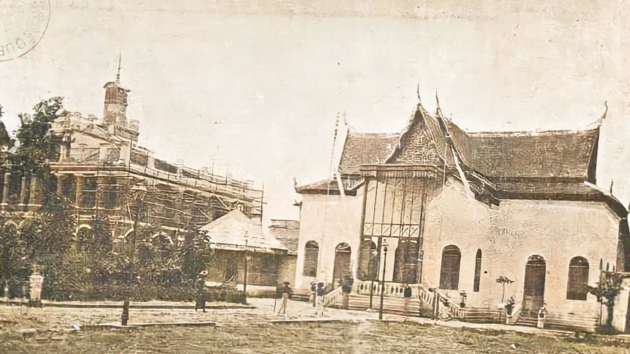 មកដឹងពី សំណង់ព្រះរាជដំណាក់ផ្សេងៗក្នុងរាជវាំងចតុមុខមង្គល របស់ខ្មែរក្នុងរាជ្យហ្លួងនរោត្តម - TNAOT