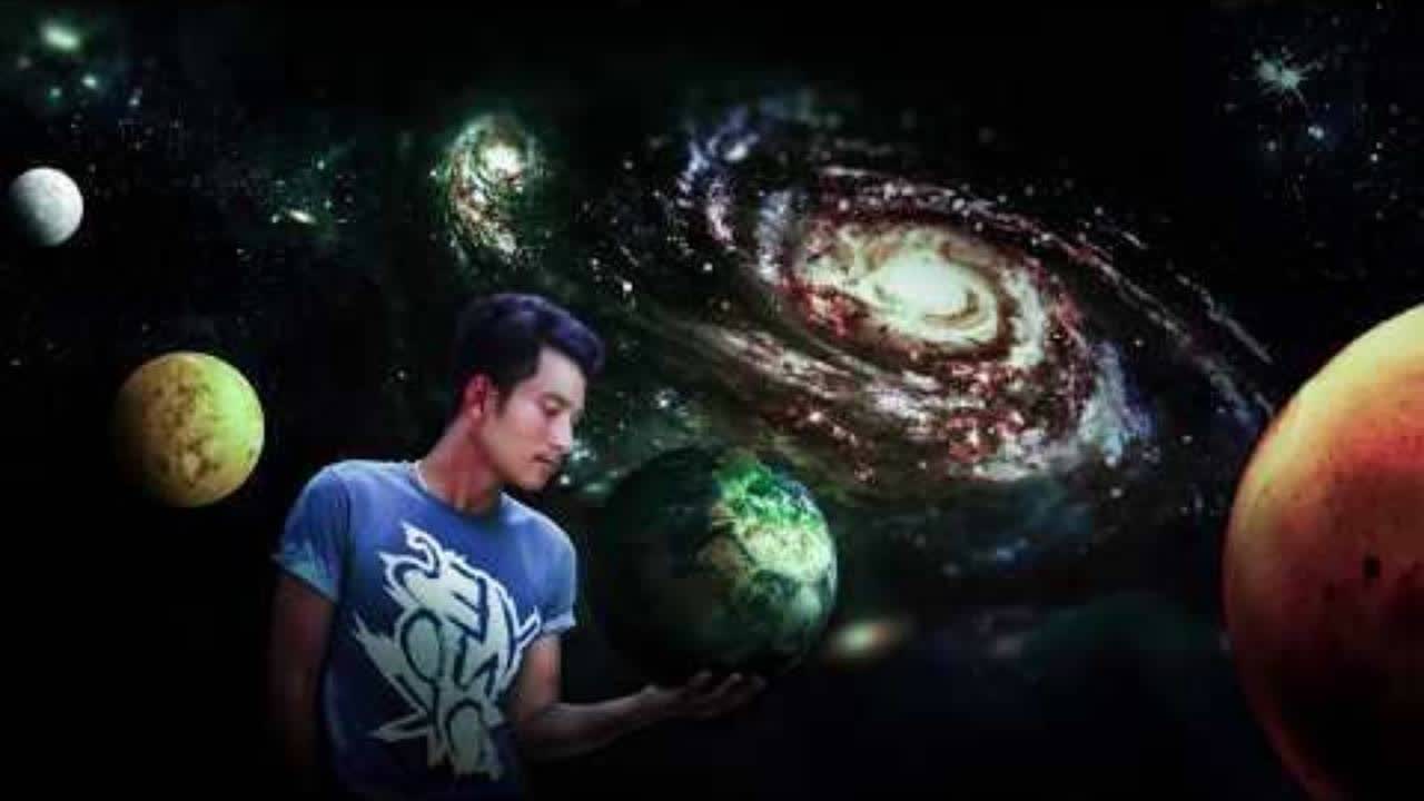 តោះរៀនកាត់តរូប - កាន់ផែនដីលេង Photoshop Tutorial Our Galaxy, Solar ...