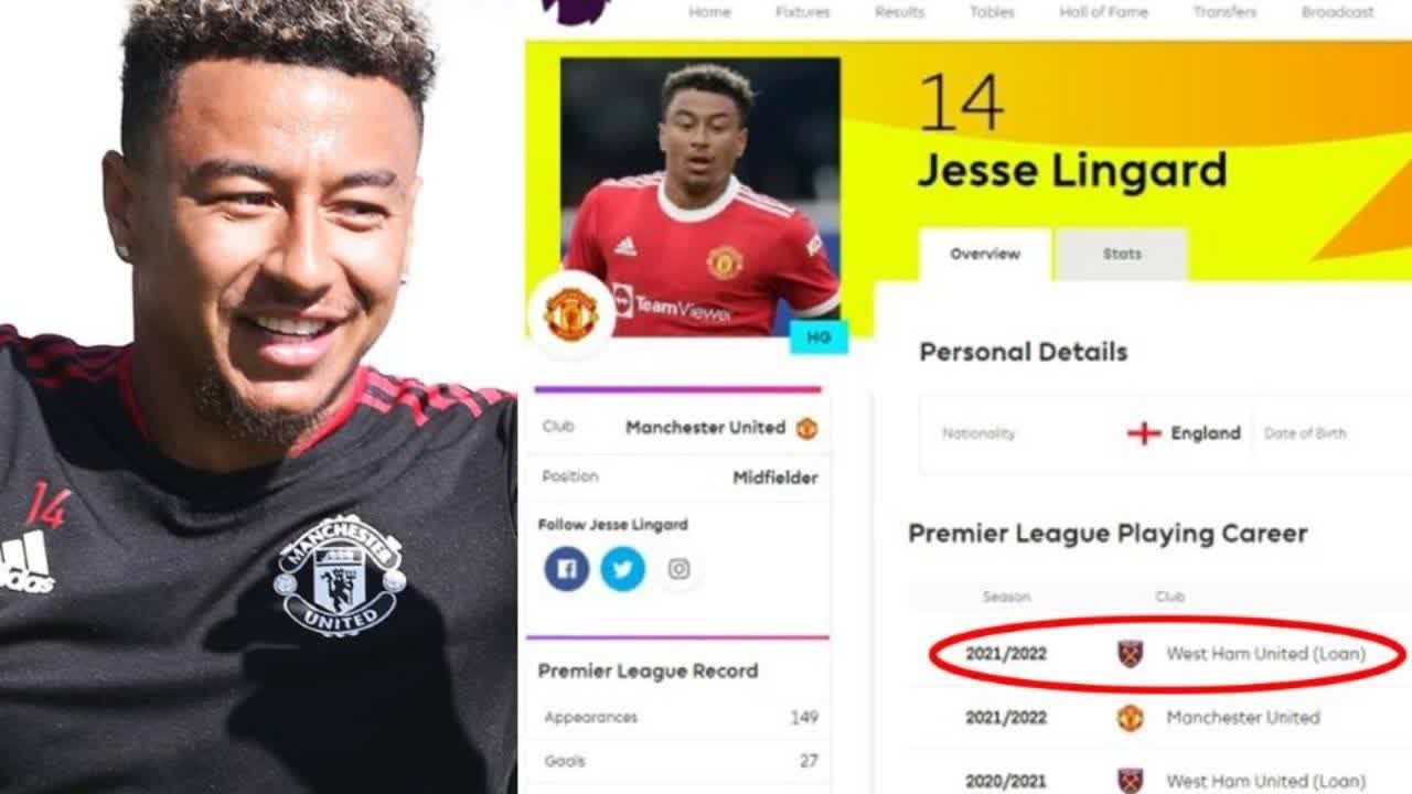 ធ្លាយបញ្ជីឈ្មោះ Premier League បញ្ជាក់ Lingard ត្រូវ West Ham ខ្ចីជើងជាលើកទី២ - TNAOT