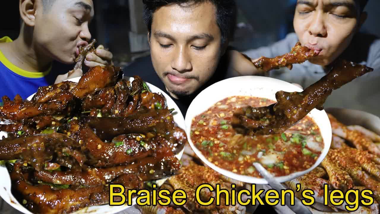 Braised chicken's feet, ខជើងមាន់ - Easy Chicken Feet Recipe (Chinese Dim Sum Style) #SkillShare ...