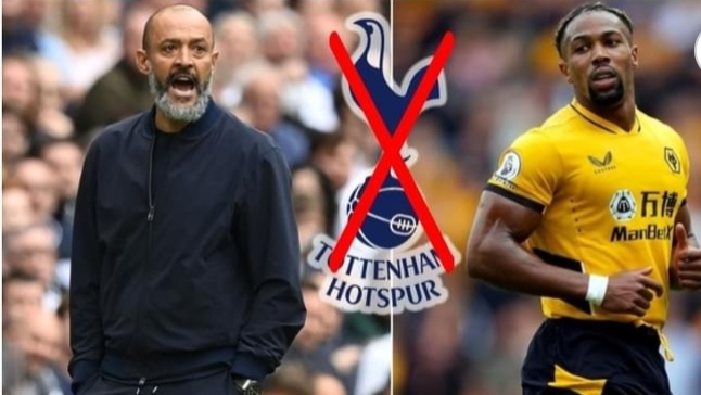 ក្លិប Spurs បរាជ័យក្នុងការយកកីឡាករ Adama Traore ពី Wolves - TNAOT
