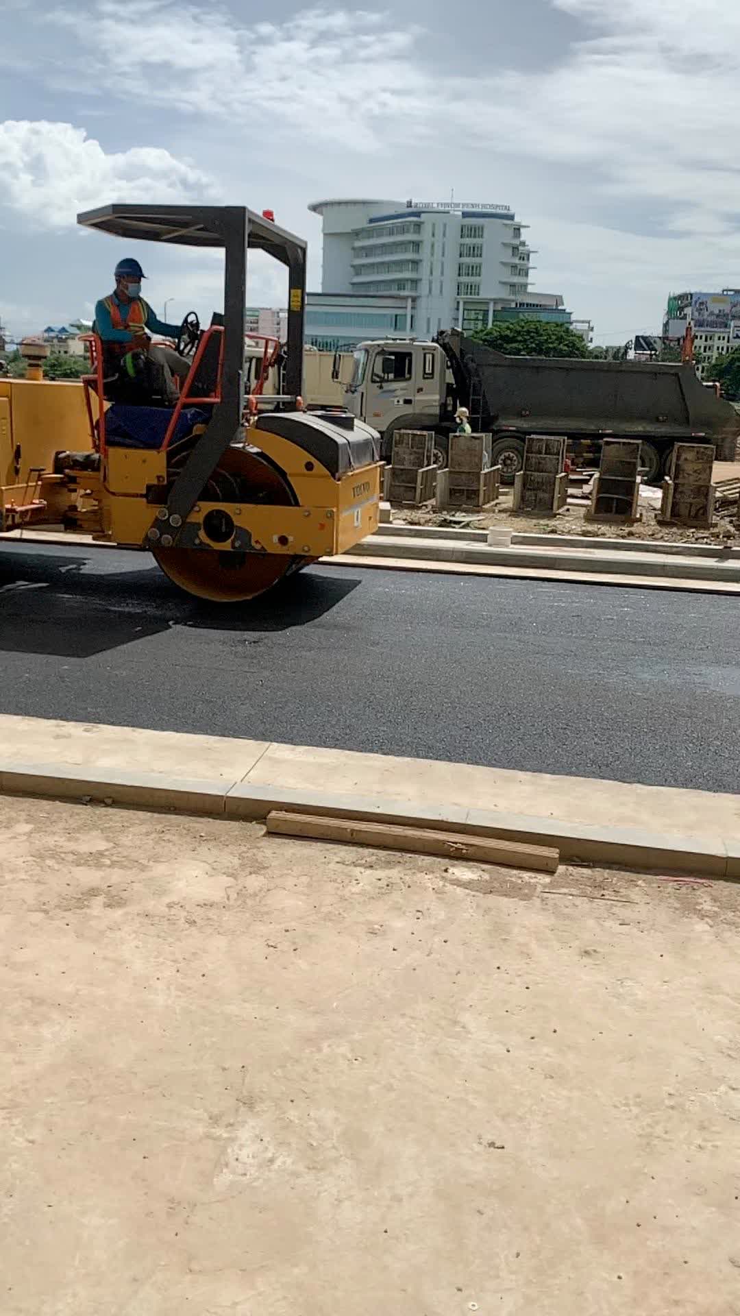 Roller compaction for baby😆😂 - TNAOT