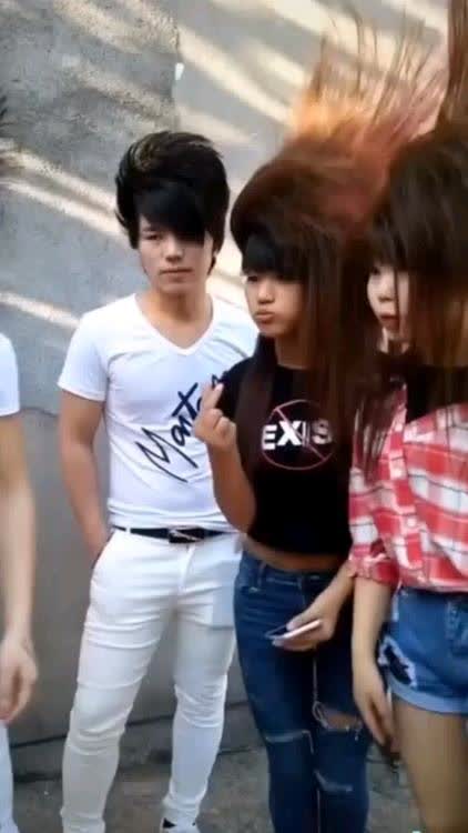 ស្តាយសក់ឡើងសាហាវ - TNAOT