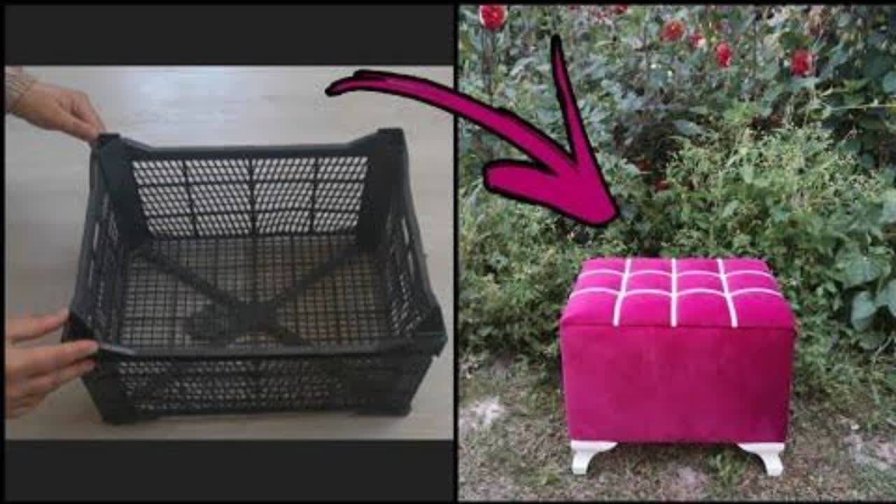 កន្ត្រកជ័រធ្លាប់តែដាក់បន្លែ លើកនេះធ្វើកៅអីពូក អង្គុយយ៉ាងស្រួល - TNAOT