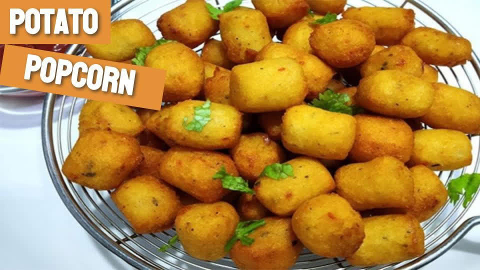 POTATO POPCORN | ឃើញហើយចង់ញុាំម្មង🥔🍿😋