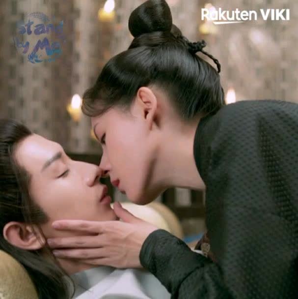 Kissing stand by me now - TNAOT