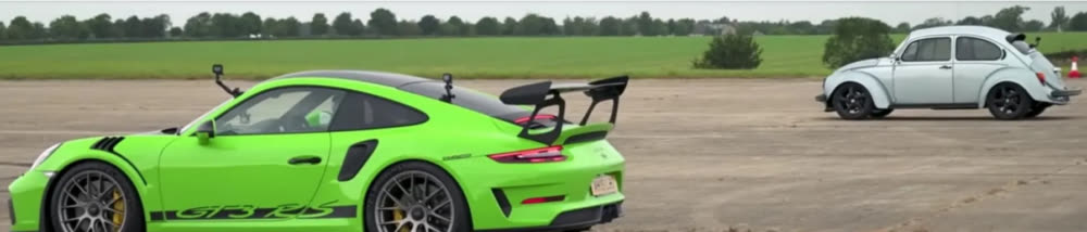 តើ Beetle ចាស់ដែលមាន Drivetrain ម៉ូដែល S អាចយកឈ្នះរថយន្ត Porsche 911 ...