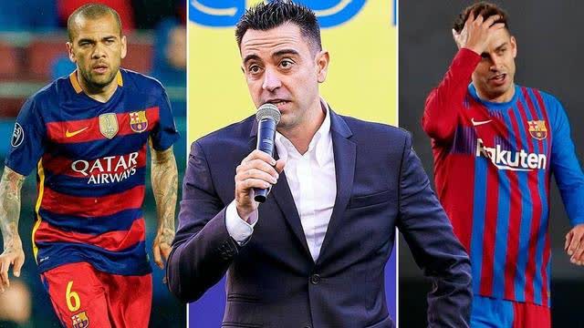 ទទួលតំណែងភ្លាមលោក Xavi បិទឱកាសវិលត្រឡប់របស់ Alves និងឱកាសបន្តកុងត្រាថ្មីឲ្យ Pique ភ្លាម - TNAOT